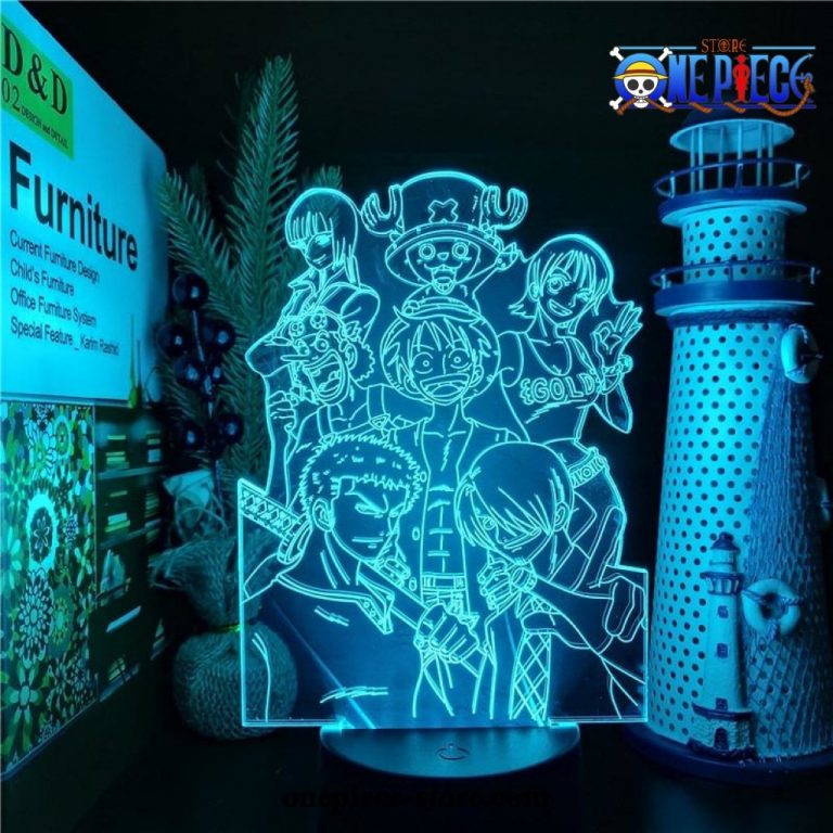Team One Piece Night Light 3D Led Lamp - One Piece Store